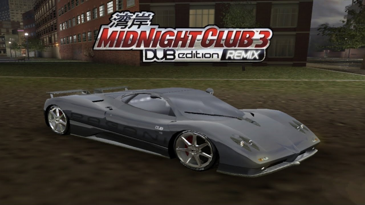 Midnight Club 3: Gameplay 1080p (AetherSX2) Pagani Zonda X Lamborghini ...