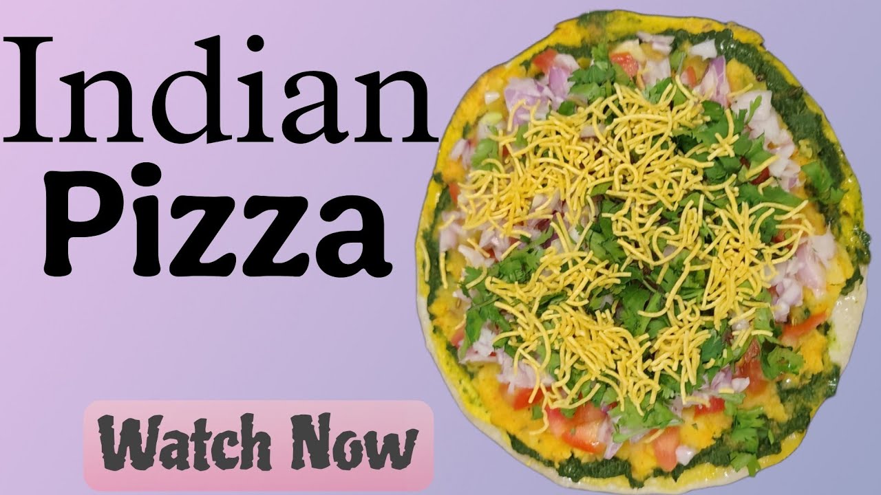 Indian Style Pizza | Pizza Variation | Must Try Recipe | Simple & Tasty ...
