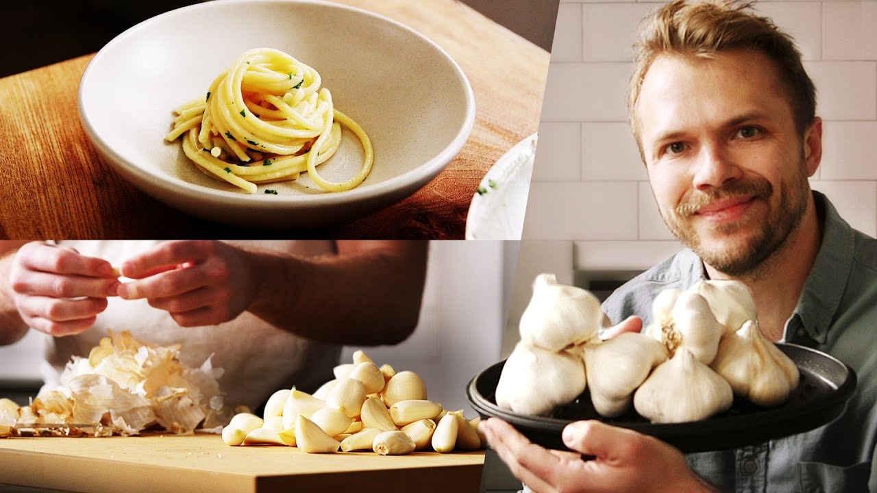 How I Cooked 200 Cloves of Garlic - YouTube