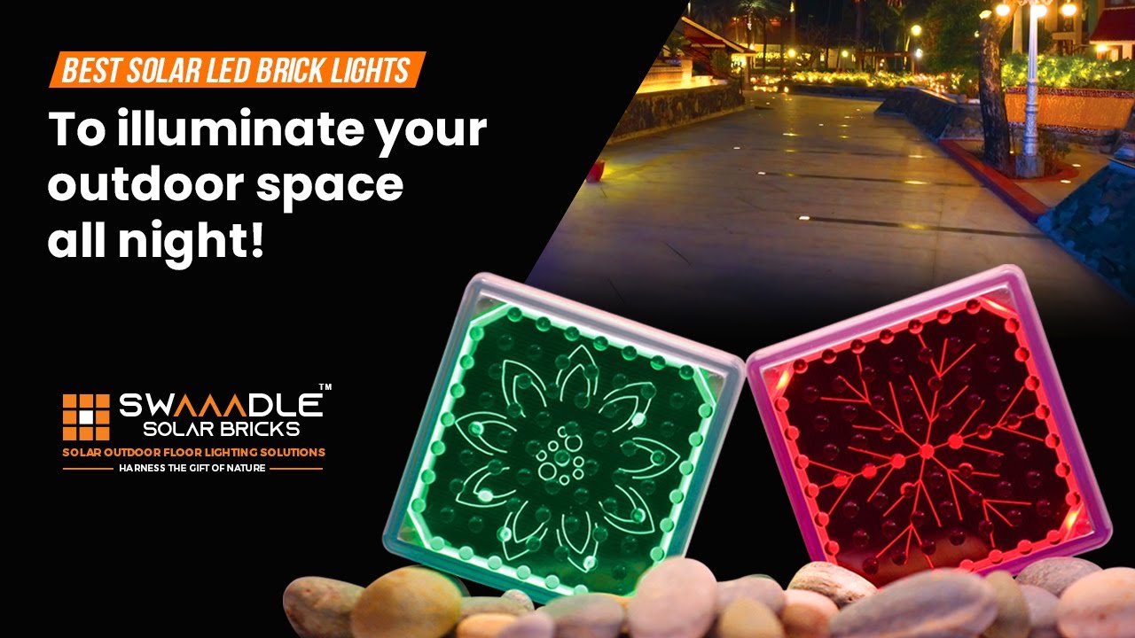 Solar LED Brick Light | Excellent for Gardens, Pathways, Parking Lots ...