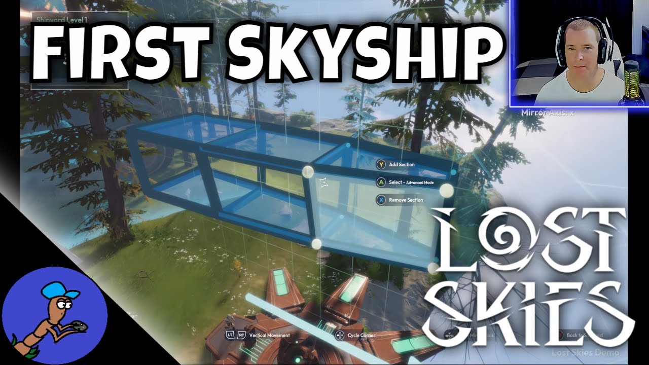 Building Our First Skyship | Lost Skies - YouTube