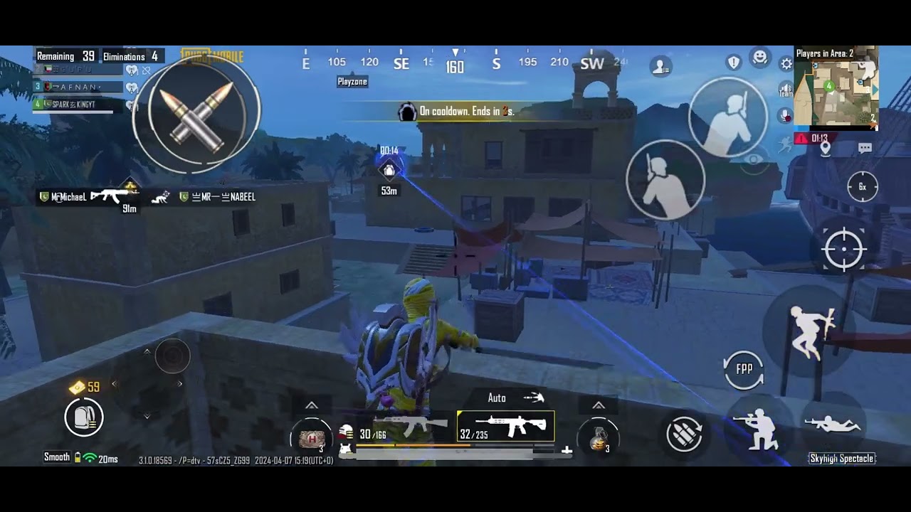 1vs4 clutch 😈 10HP impossible survival 🔥Conqueror Rank // PUBG MOBILE ...