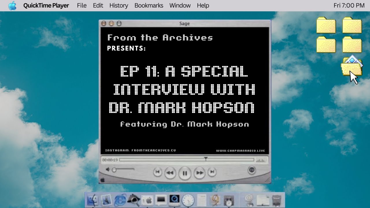 From the Archives - Episode 11: A Special Interview with Dr. Mark ...