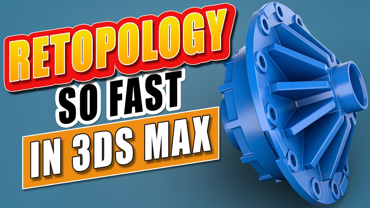 Topology: Retopology So Fast In 3ds Max || N°_282 - YouTube