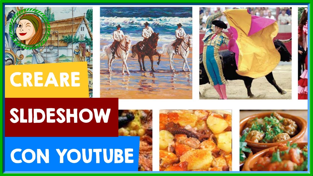 Crea slideshow con YouTube, un tool per slideshow online - YouTube