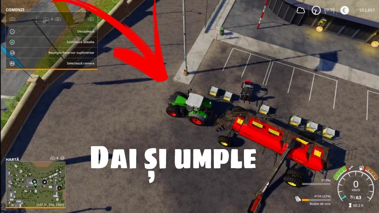 lucrăm cu utilajele | fs19 România - YouTube
