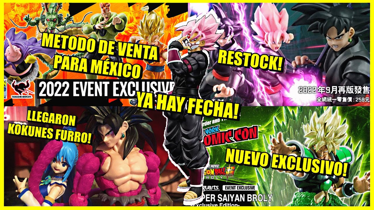 FINALMENTE LLEGARA EL ENMASCARADO | PRECIOS EXCLUSIVAS DAM DRAGON BALL SDCC 2022 Y GOKUS SSJ4 😱 ...