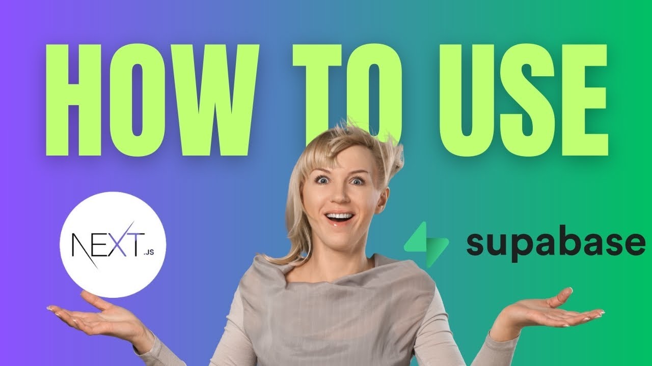 How To Use Nextjs 14 With Supabase Tutorial Youtube