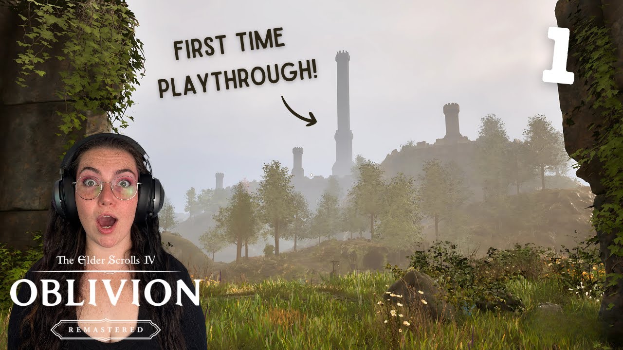 First Time Playing Oblivion! | Oblivion Remastered Episode 1 - YouTube
