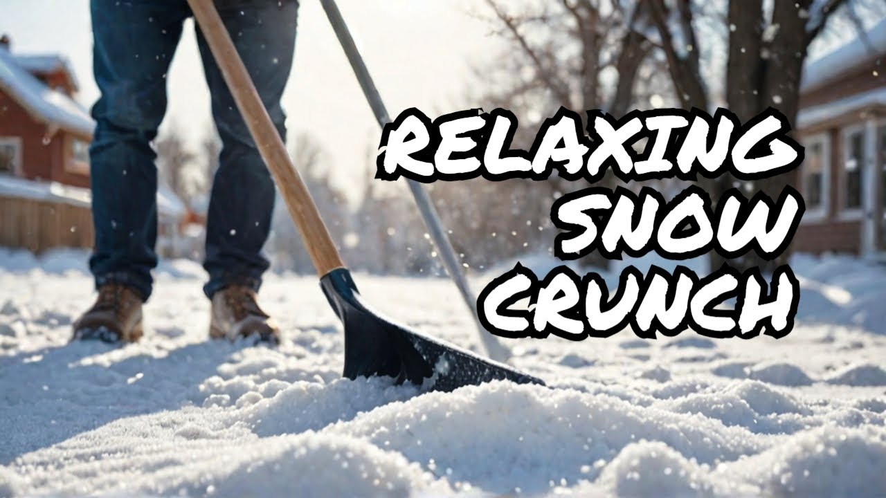 Peaceful Winter Sounds: Shoveling Snow & Footsteps as a Gentle Reminder ...
