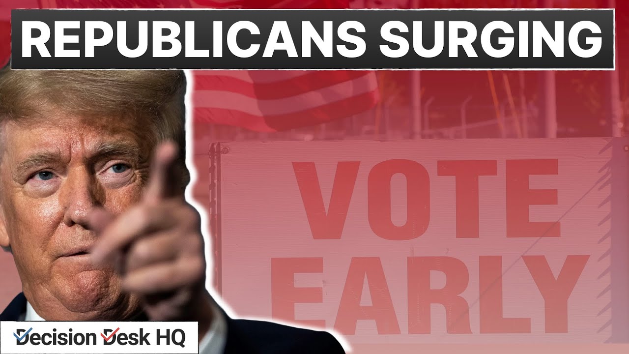 Republican WAVE in Early Voting Across the Country | Let Me Finish ...
