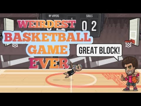 WEIRDEST BASKETBALL GAME I'VE EVER PLAYED! - YouTube