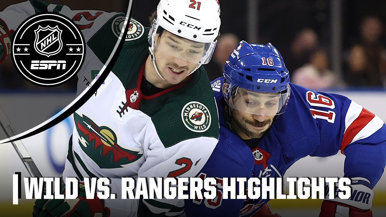 Minnesota Wild vs. New York Rangers | Full Game Highlights - YouTube