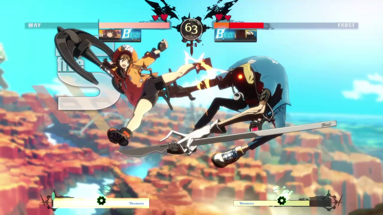 Guilty gear -Strive- dust combo may 12 - YouTube