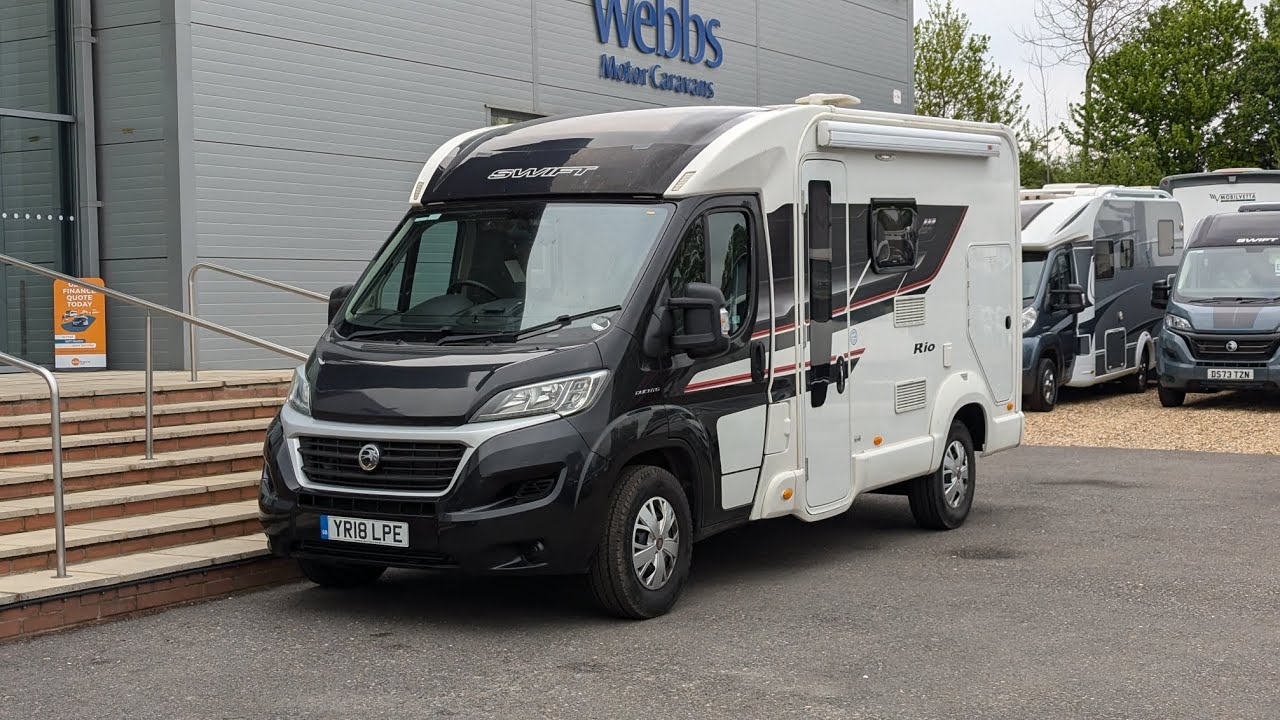 2018 Swift Rio 325 For Sale at Webbs Motorcaravans, Reading - YouTube