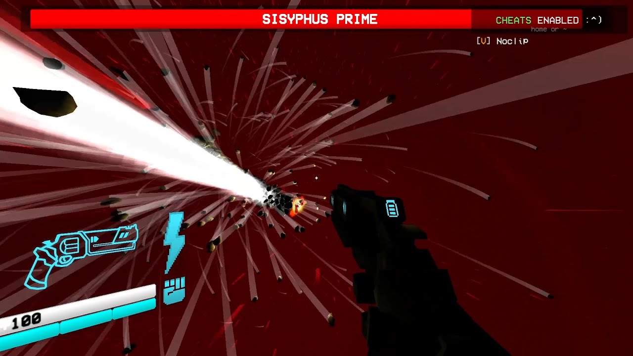 ultrakill p-2 has a goofy glitch (loud warning) - YouTube