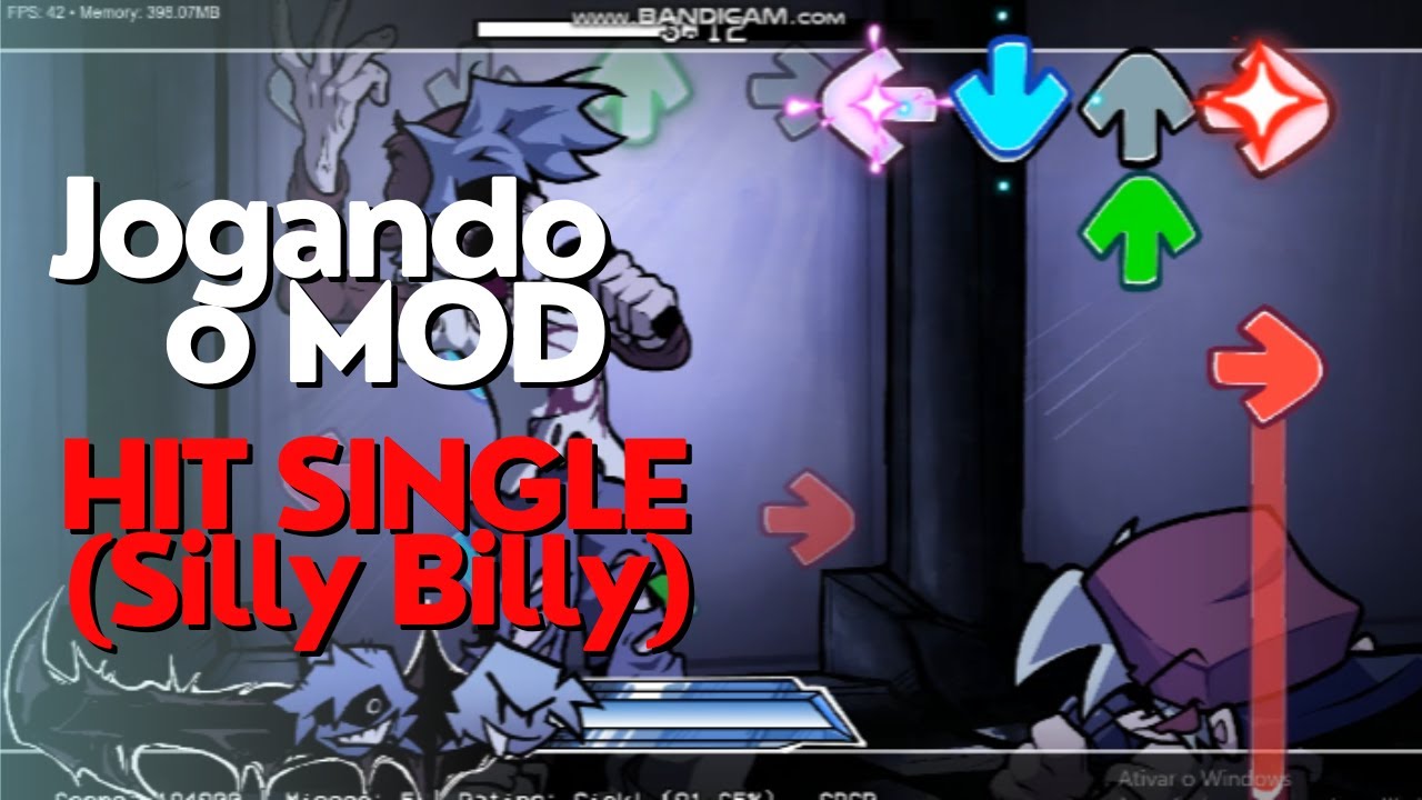Jogando o Mod Hit Single! (FNF MODS: Silly Billy) - YouTube