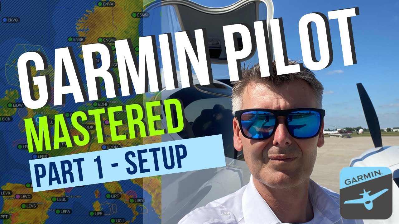 Garmin Pilot Masterclass Tutorial Part 1 - YouTube