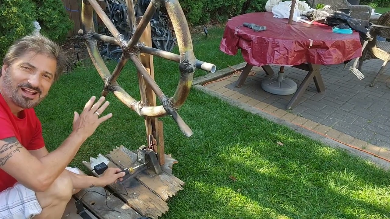 Pirate DIY Wheel part 2 - YouTube
