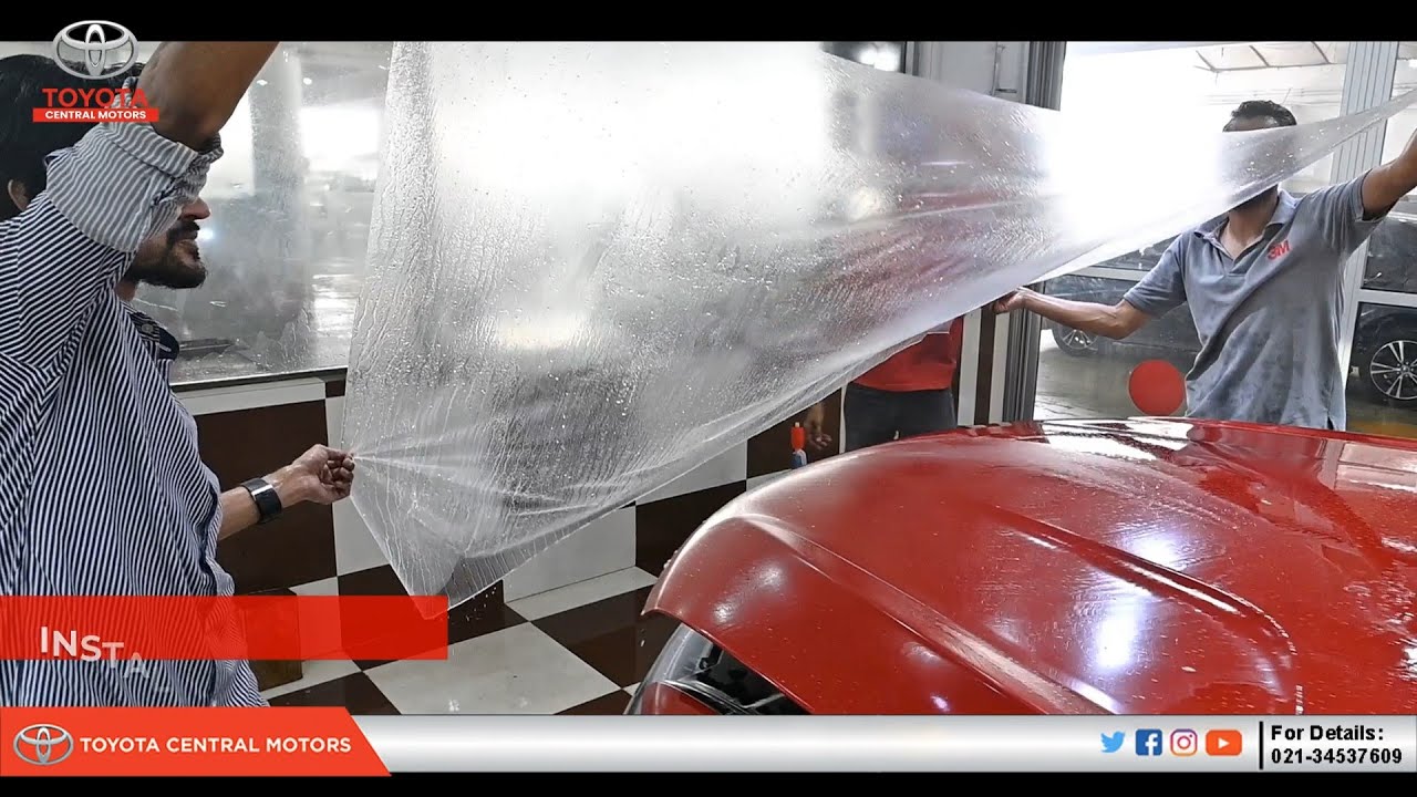 Toyota Central Motors - Paint Protection Film - YouTube