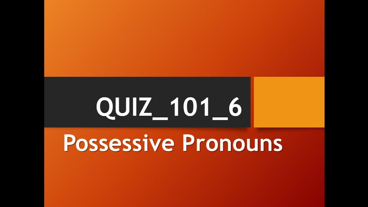 QUIZ_101_6 - YouTube