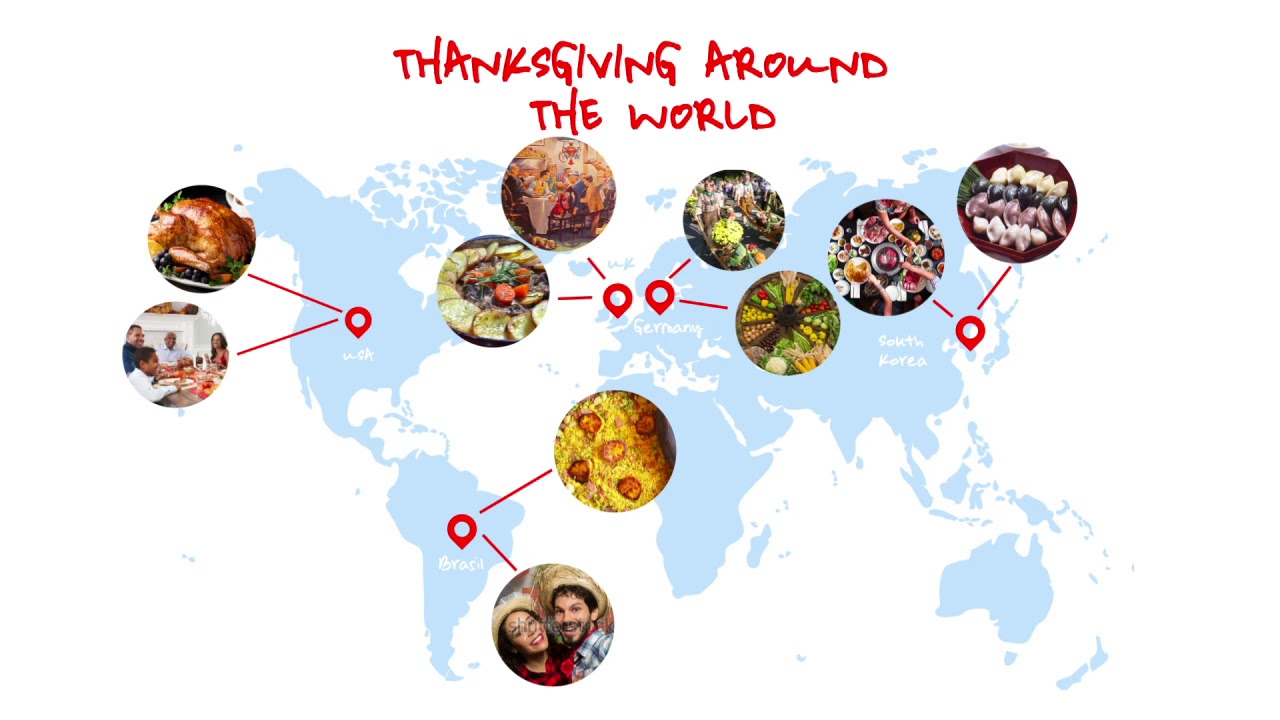 Thanksgiving around the world - YouTube
