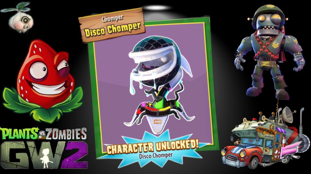 I finally got Disco Chomper!! Plants vs Zombies Garden Warfare 2 - PvZ ...