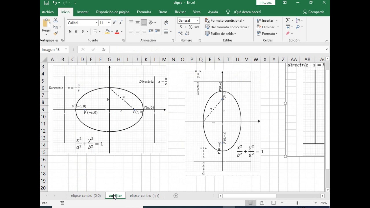 elipse video 1 en Excel - YouTube