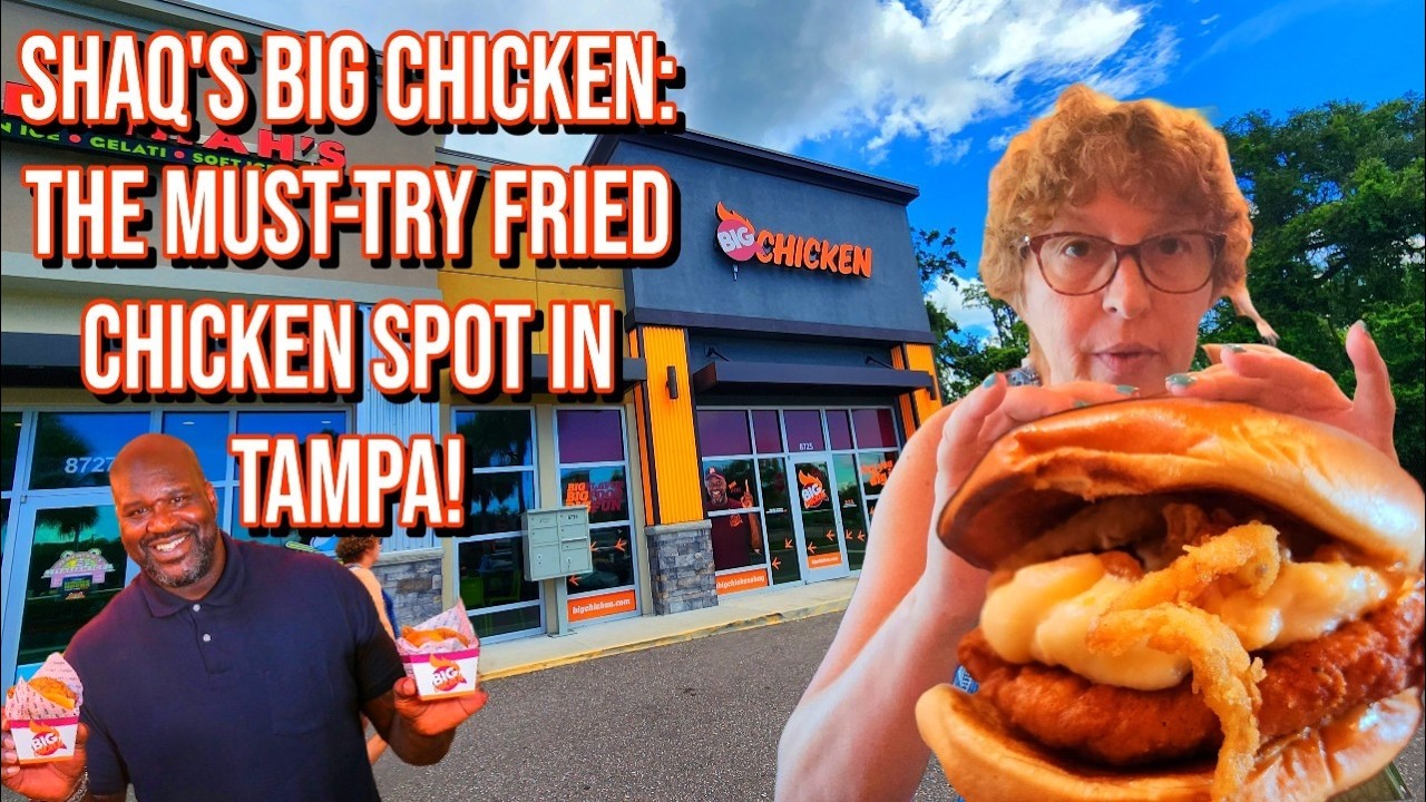Shaq's Big Chicken takes Westchase Tampa by Storm – See What all the ...