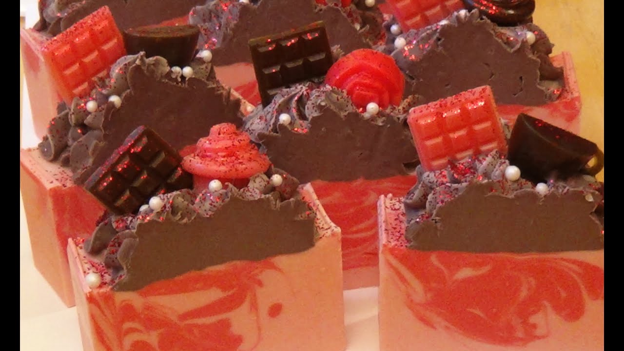 Love Date soap cutting - YouTube
