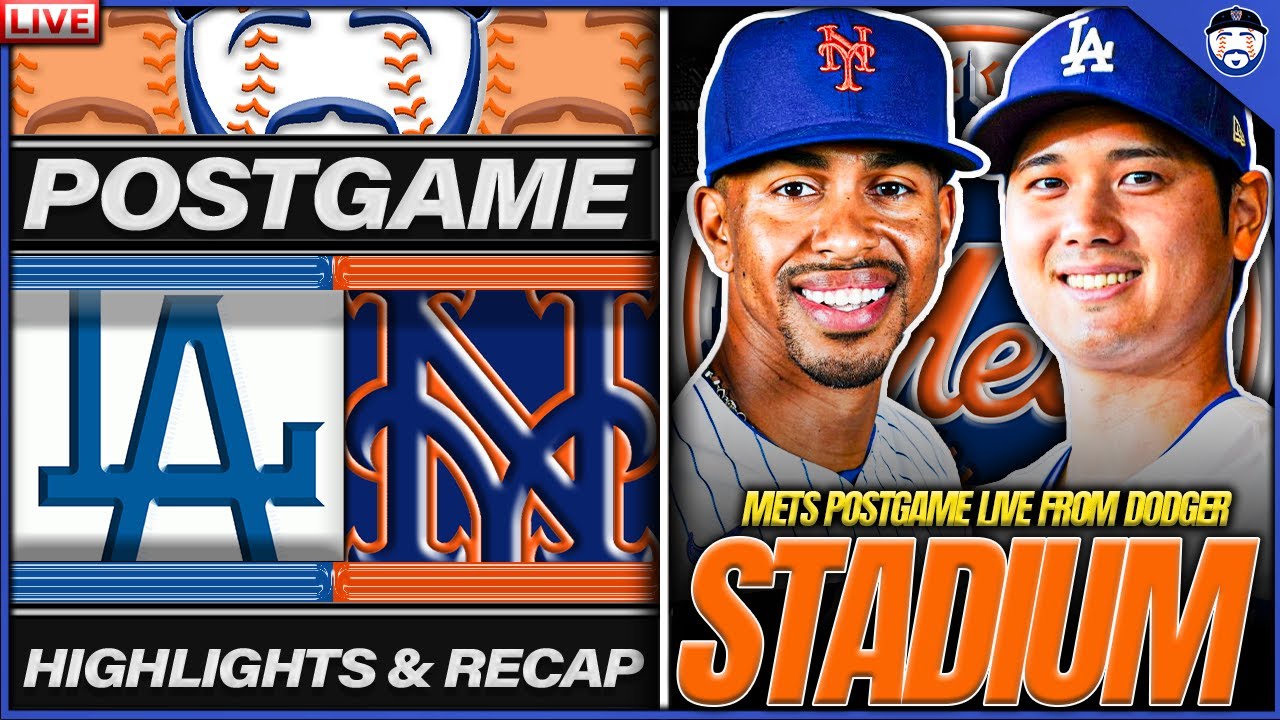 Mets BEAT Dodgers In Extras! | LIVE From Dodger Stadium | Reaction ...