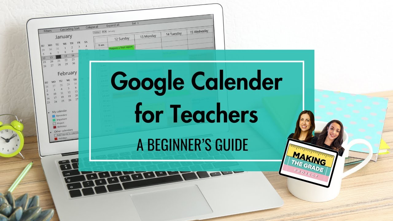 Google Calendar for Beginners - A Tutorial for Educators - YouTube