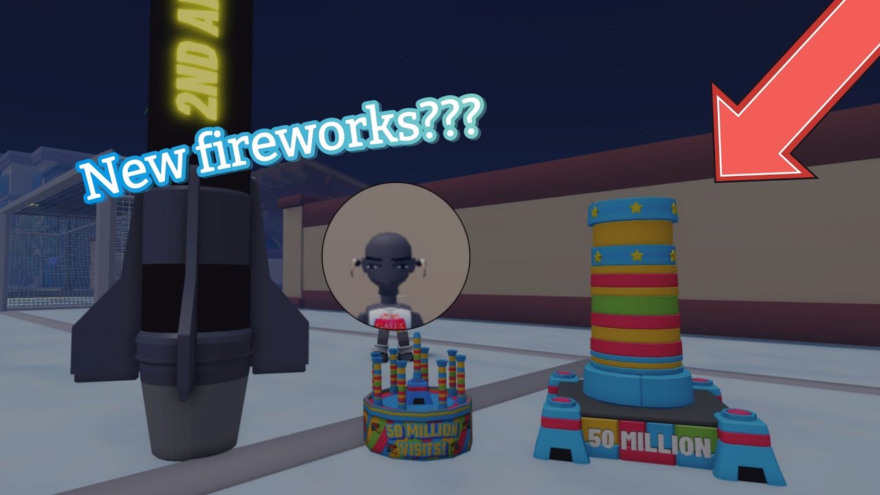 I bought all new limited fireworks | Fireworks Playground | Roblox ...