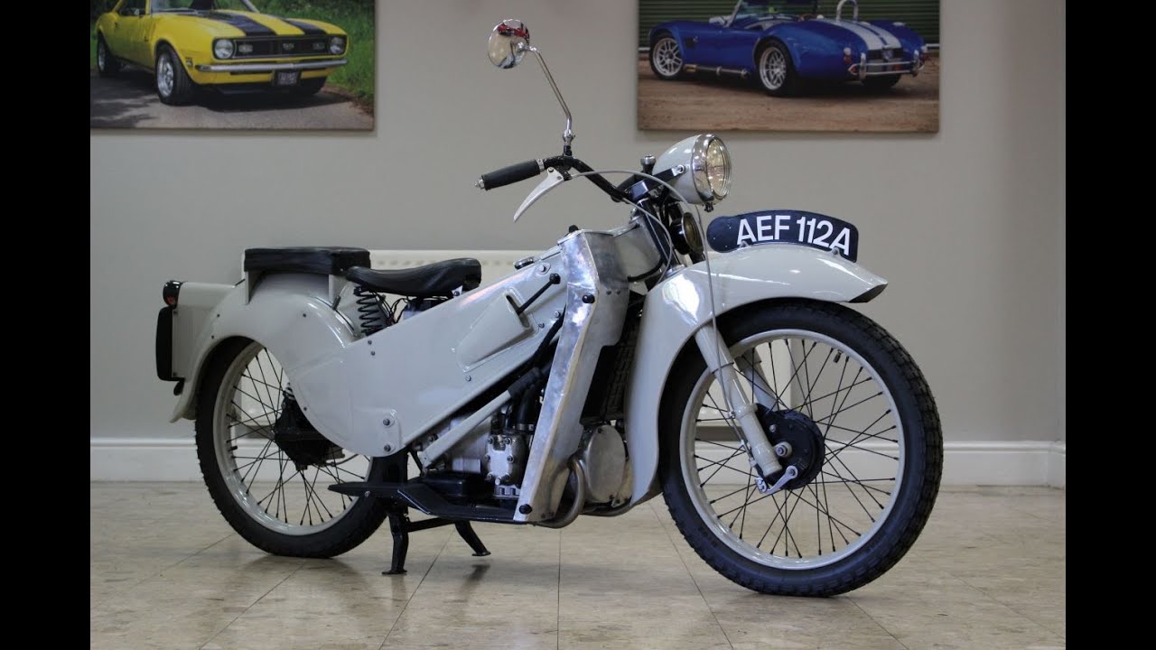 1952 Velocette LE 200 Mk II - Full Restoration | WalkAround Video - YouTube