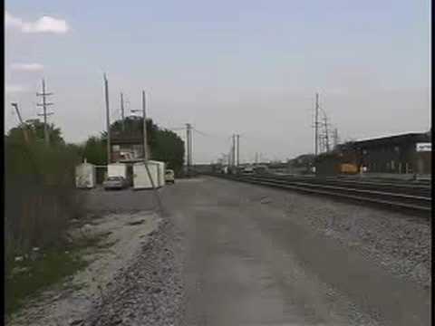 Milwaukee Steam Locomotive # 261 and Metra At Bensenville - YouTube