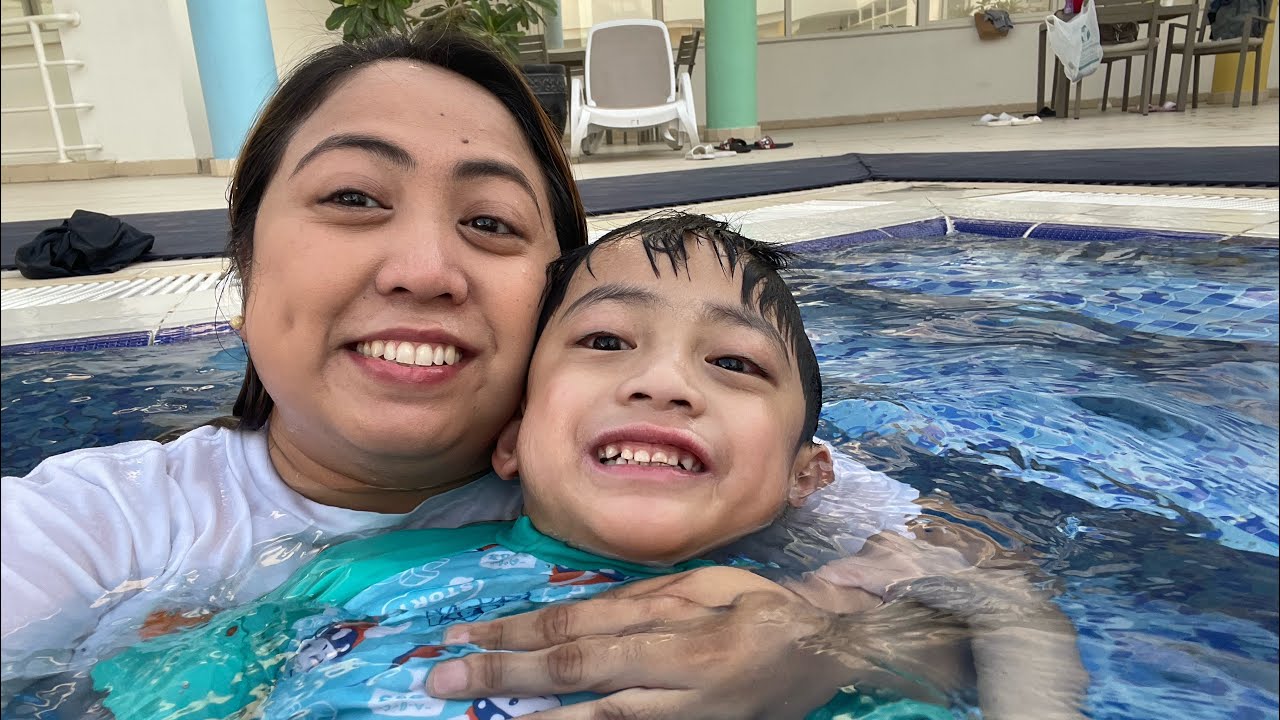 Swimming Time with fambam @ Al Areen Tower Doha, Qatar | MESES CHANNEL ...