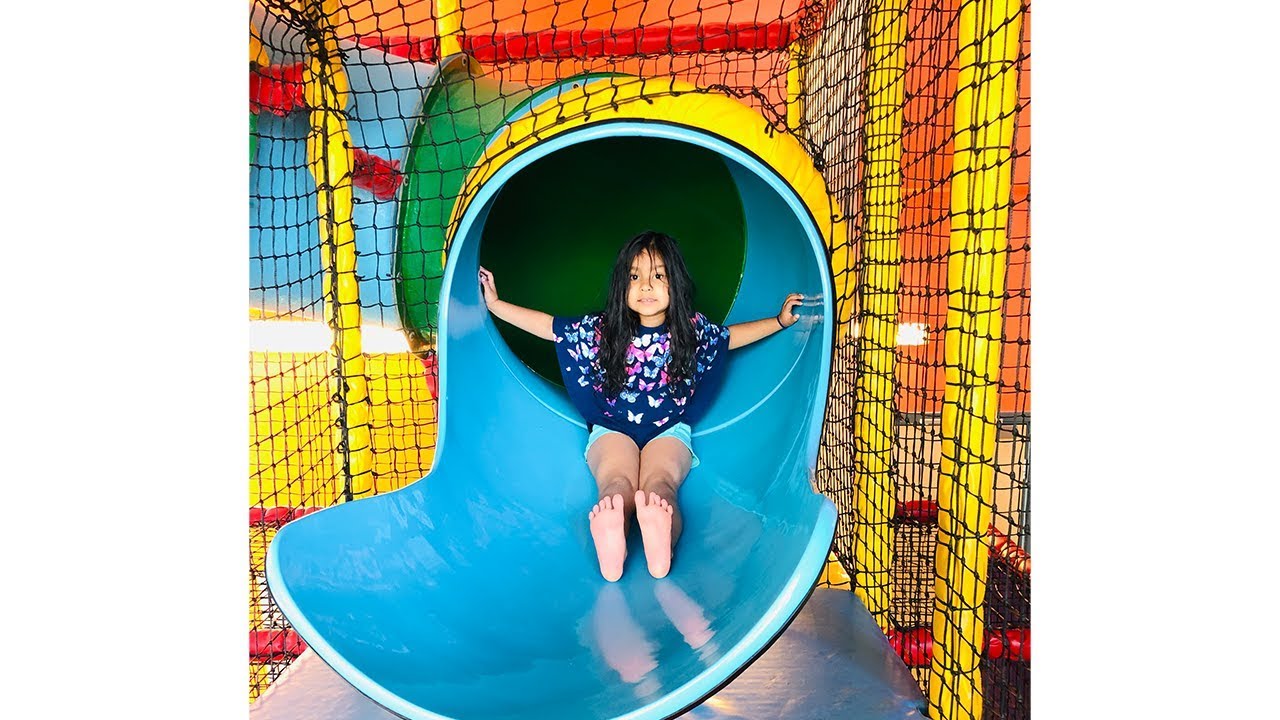 Indoor Playground Family Fun With Alice | Alisa And Alice FunTube - YouTube