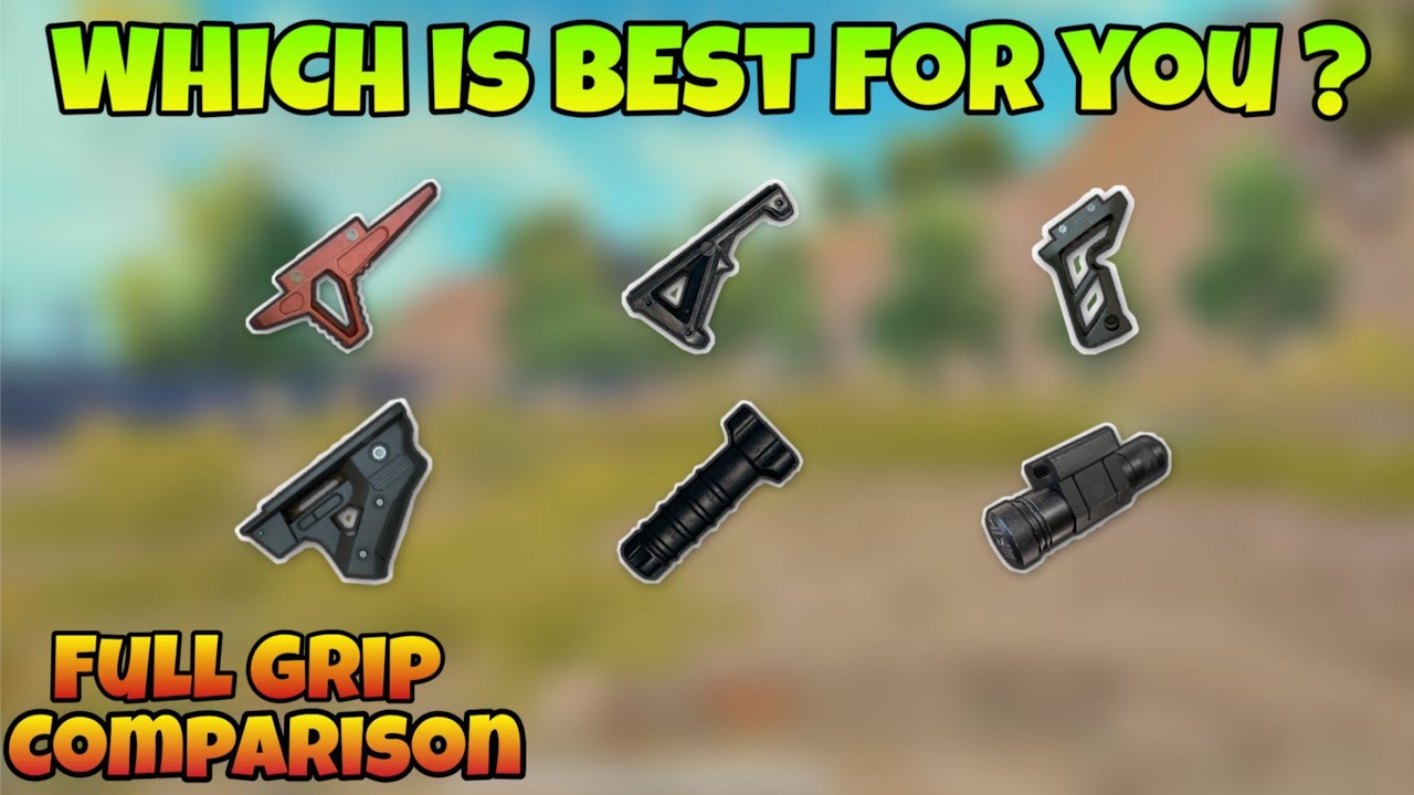 Which Grip is best and used by Pro players | Full Grip comparison ...