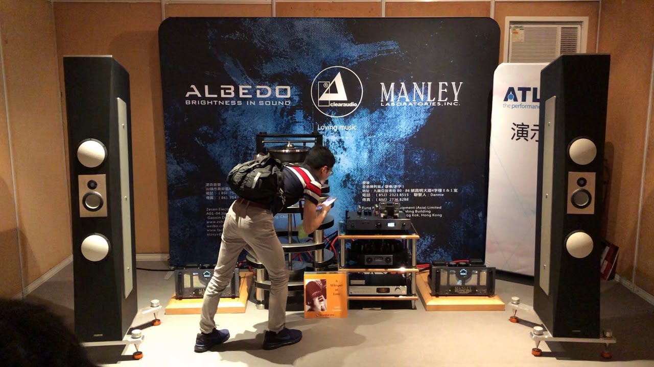 2019香港高級視聽展 - Manley 300B preamp and Manley 500 Tube Amp, Albedo Alecta ...