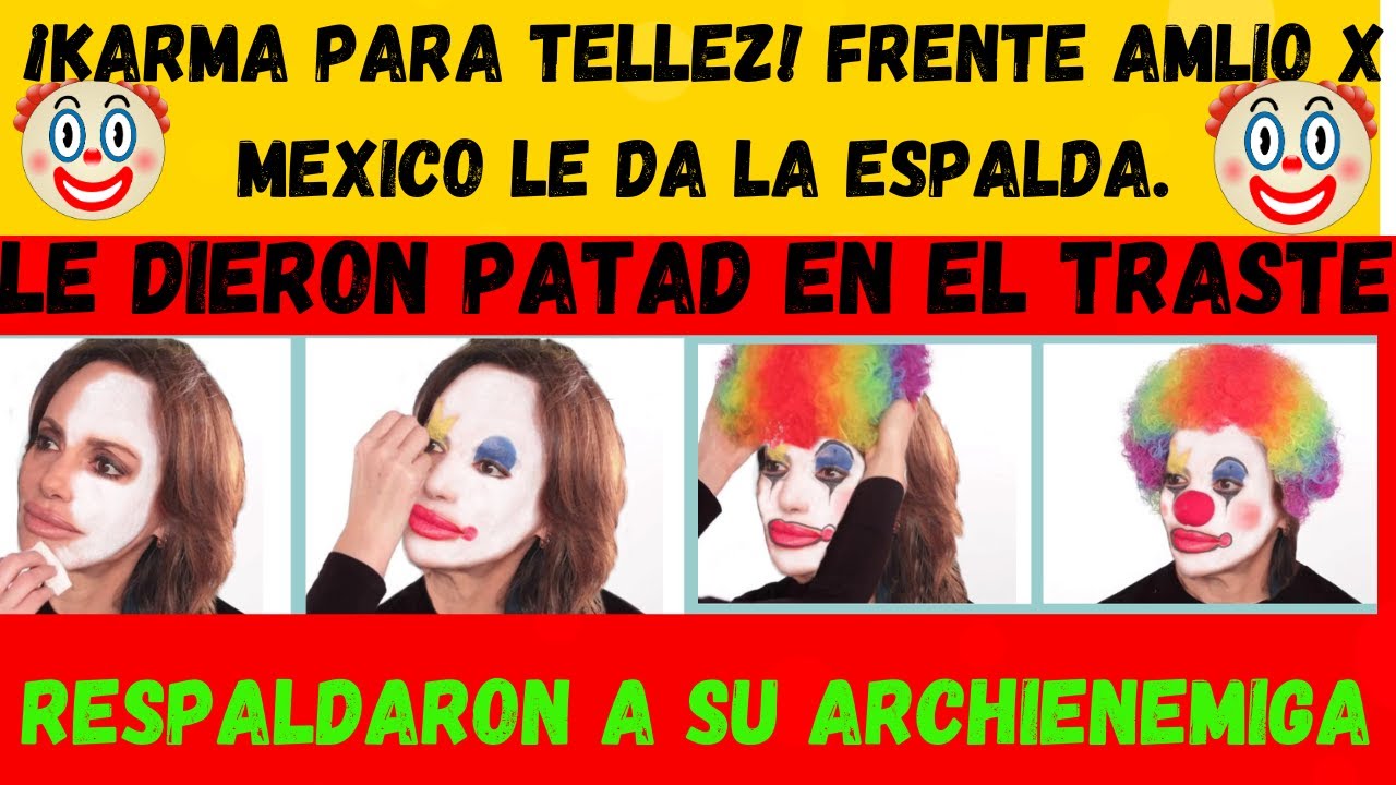 QUEDO COMO PAYASO, LE DAN LA ESPALDA A LILLY TELLEZ. - YouTube