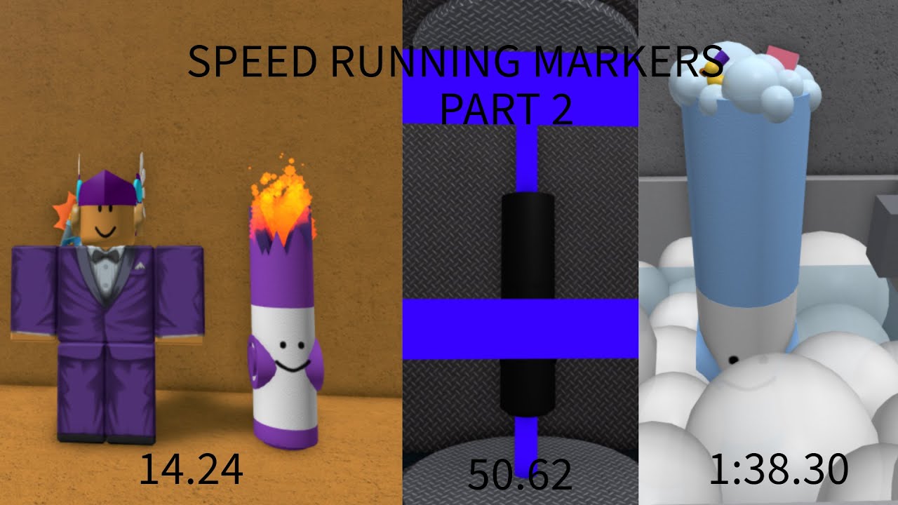 Speed Running Markers in Find The Markers?!? - YouTube