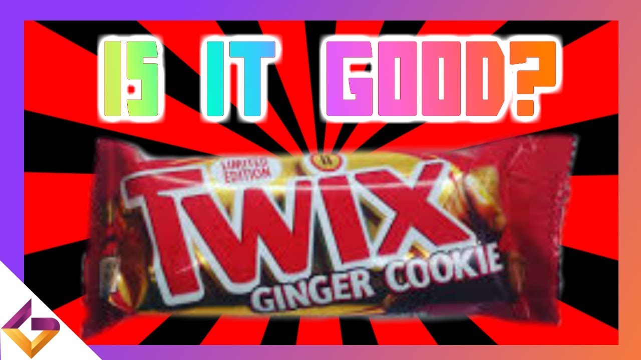 TWIX Ginger Cookie Tastetest - YouTube