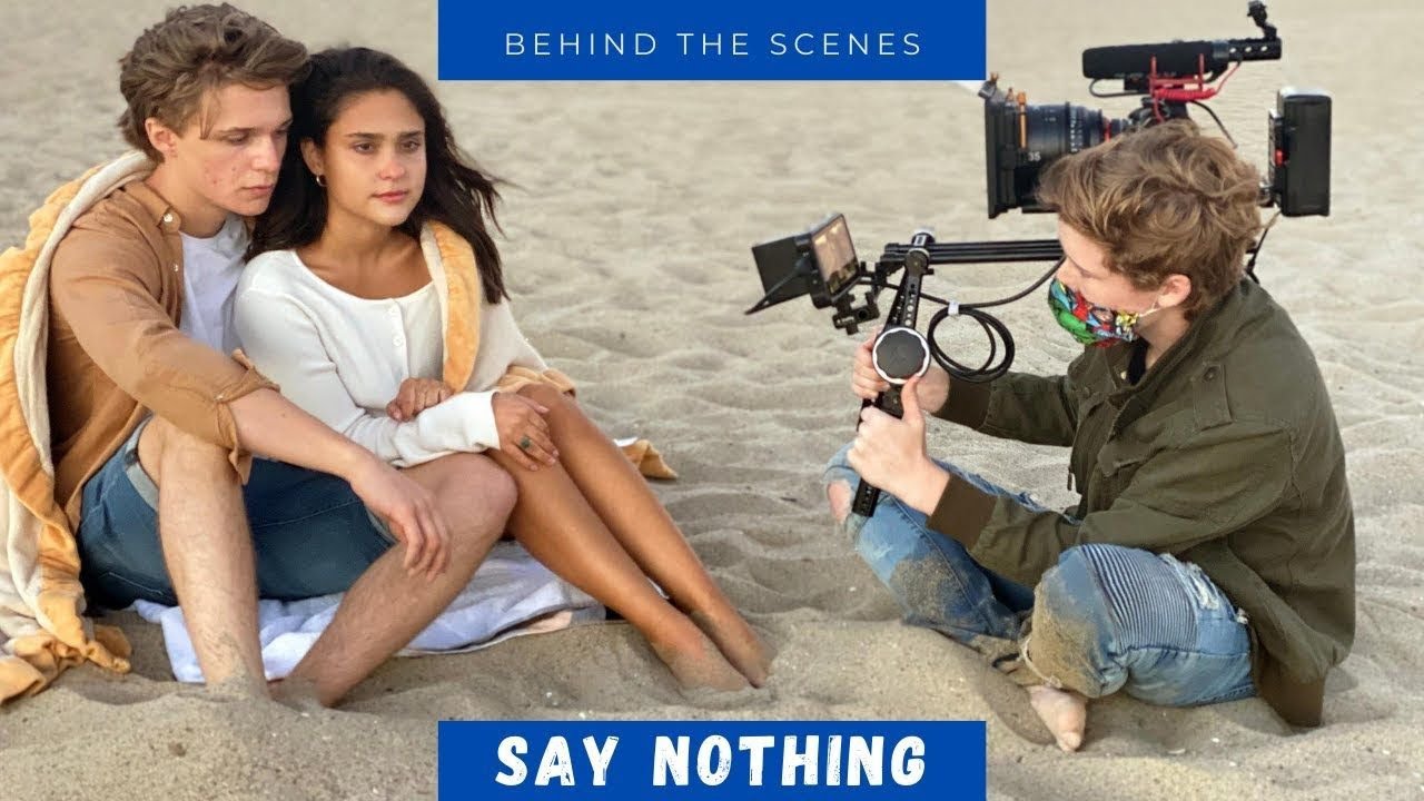 Behind the Scenes of Say Nothing Music Video - Day 1 - YouTube