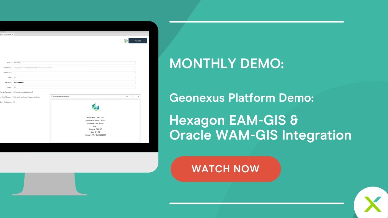 The Geonexus Integration Platform For Hexagon Eam Gis And Oracle Wam Gis 1414