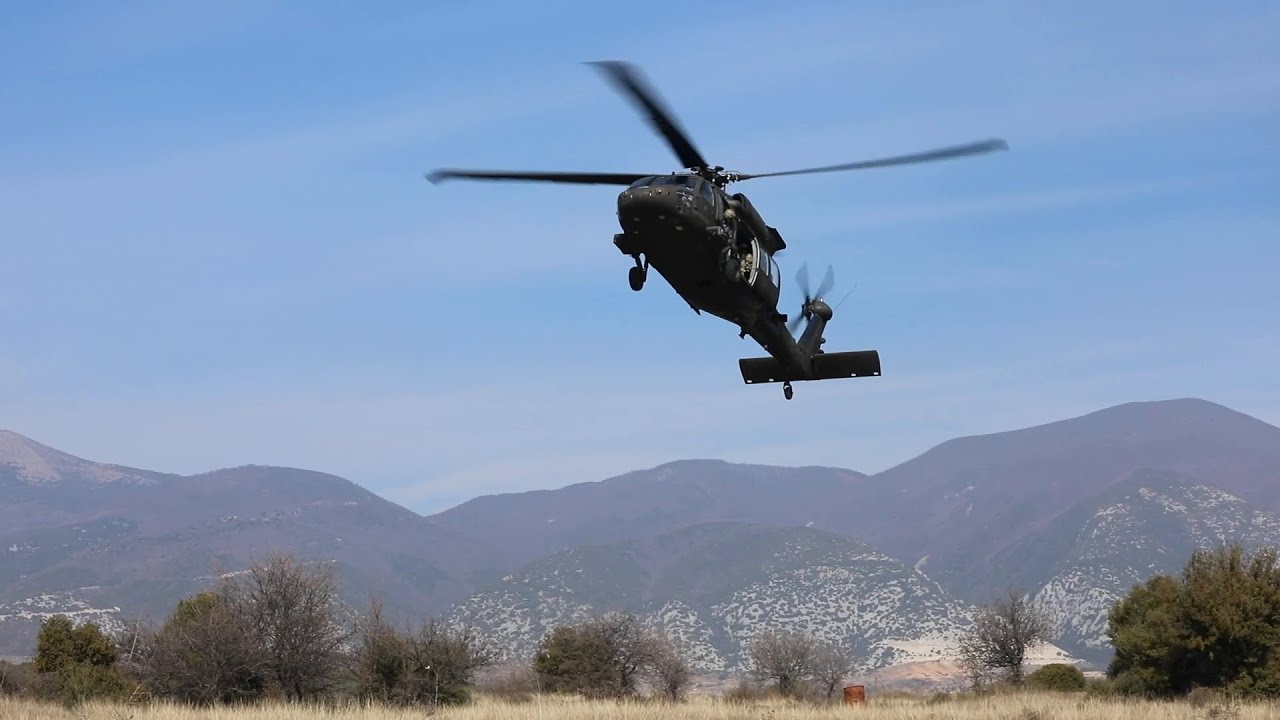 Cold and Hot Load Helicopter Training - YouTube