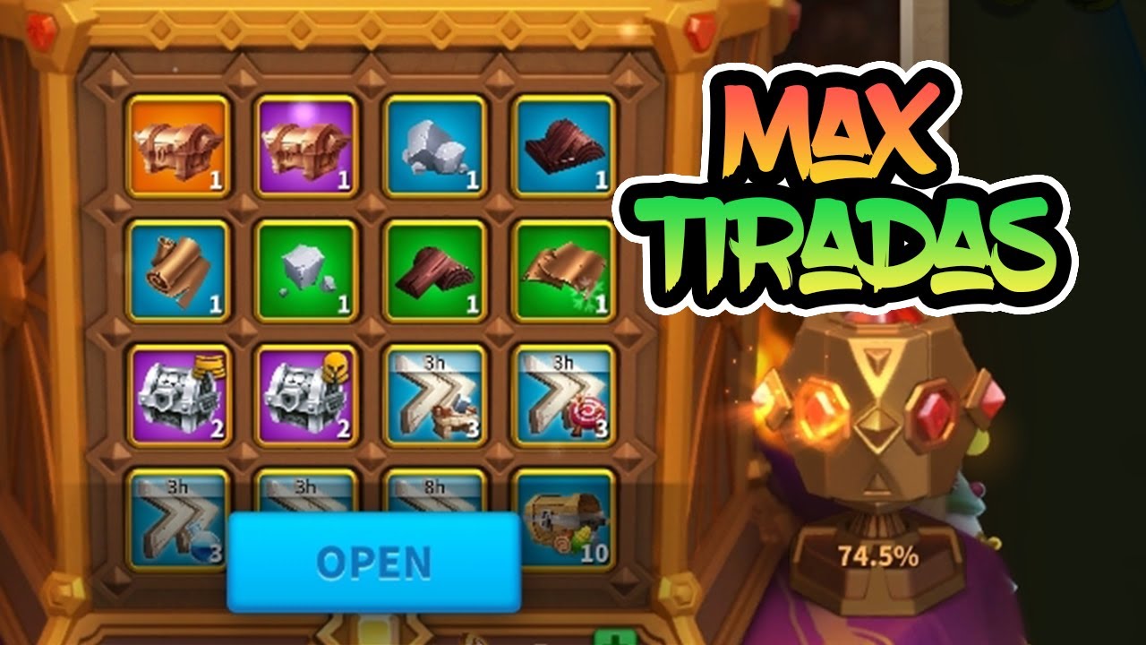 ME TIMARAN DE NUEVO? MAX TIRADAS PUZZLE DHALRUK - Rise of Kingdoms en ...