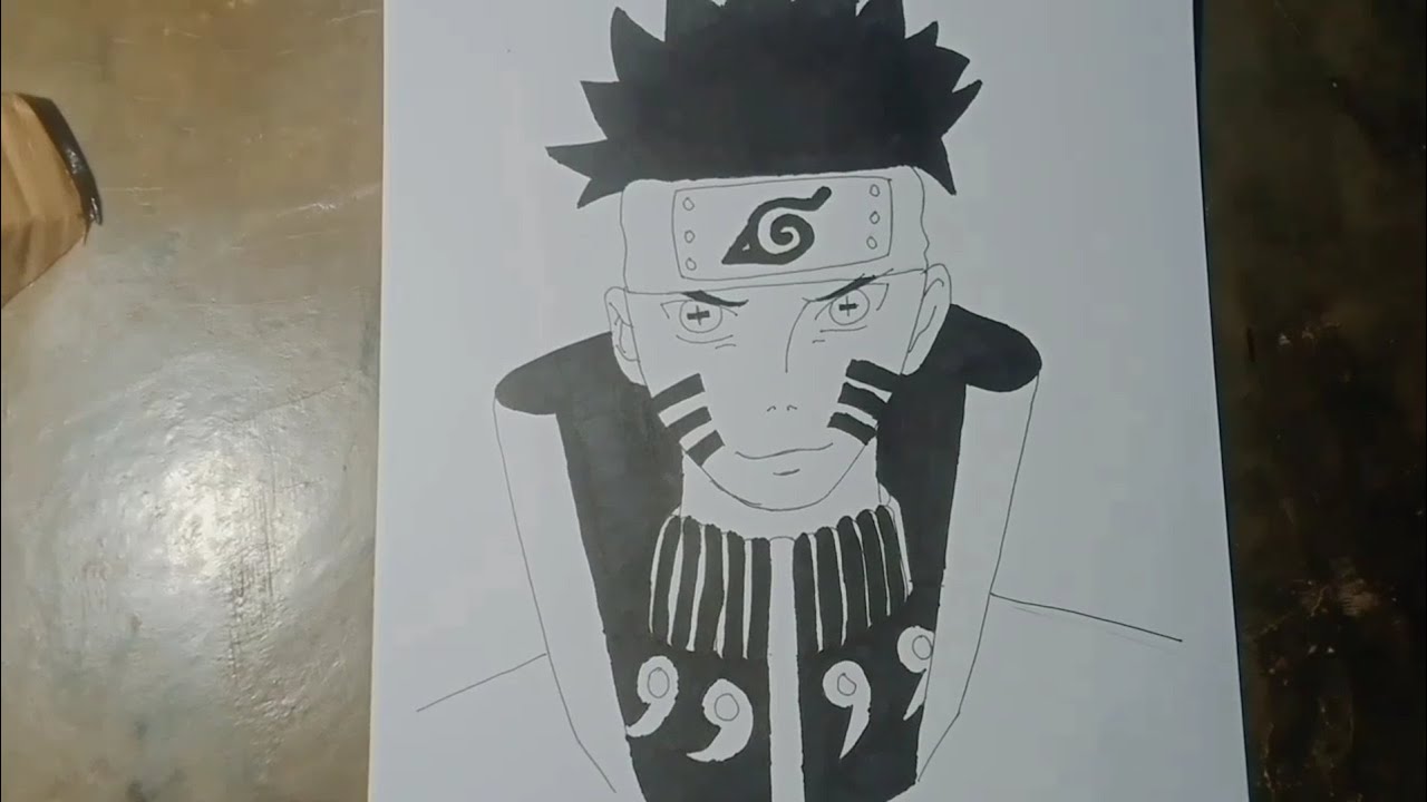HOW TO DRAW NARUTO | CARA MENGGAMBAR ANIME NARUTO - YouTube