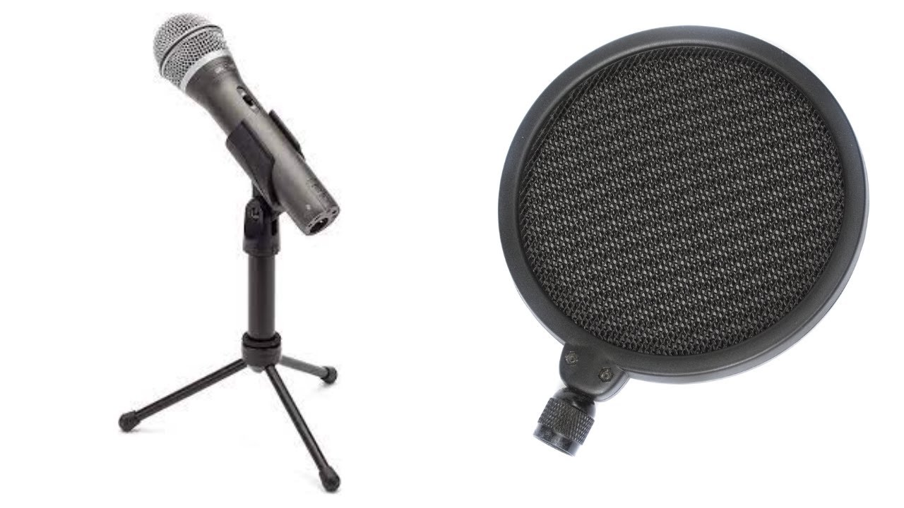 Samson Q2U With And Without Pop Filter - YouTube