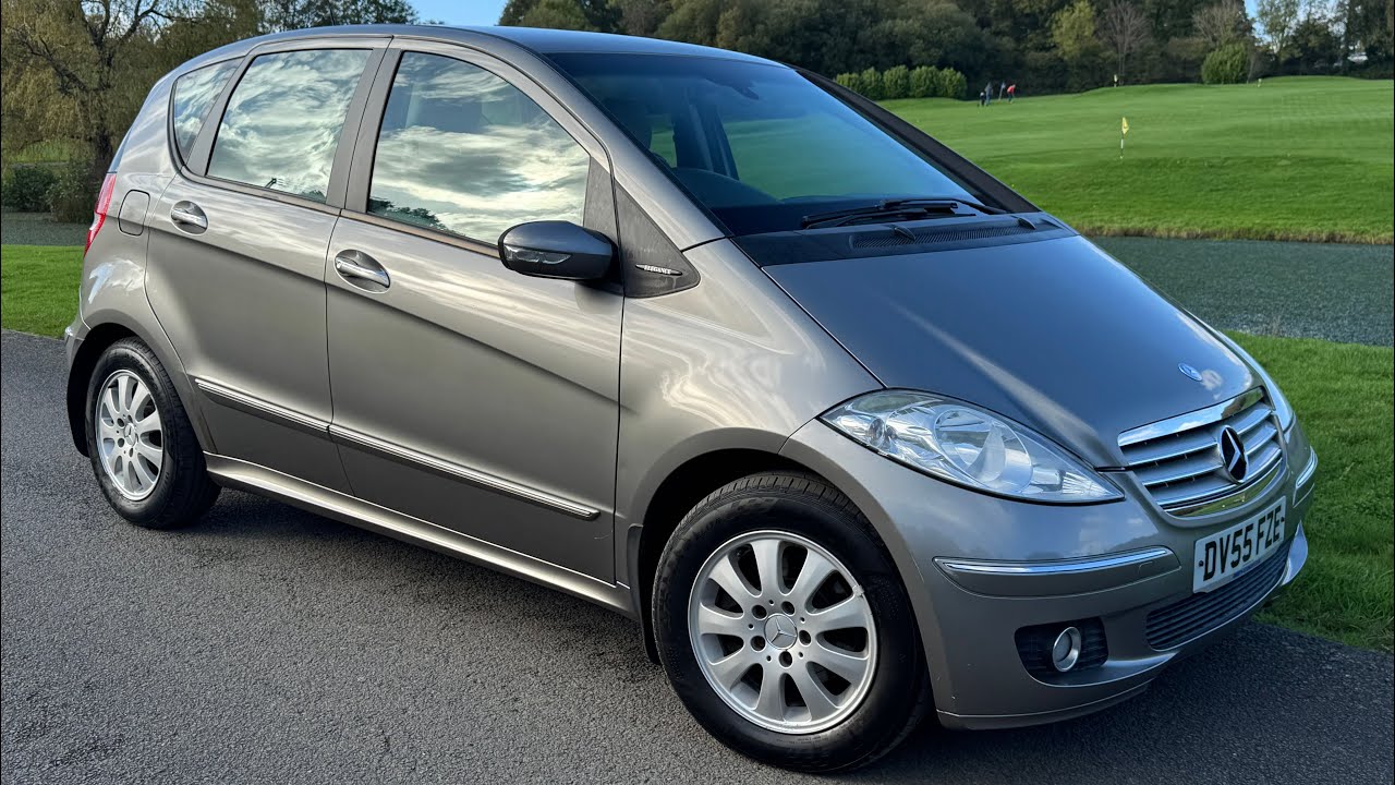 Mercedes-Benz A Class 1.5 A150 Elegance SE 5dr 2005/6 - YouTube