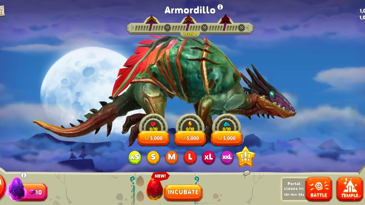 Armordillo Dragon -Hungry dragon Gameplay 1080p - YouTube